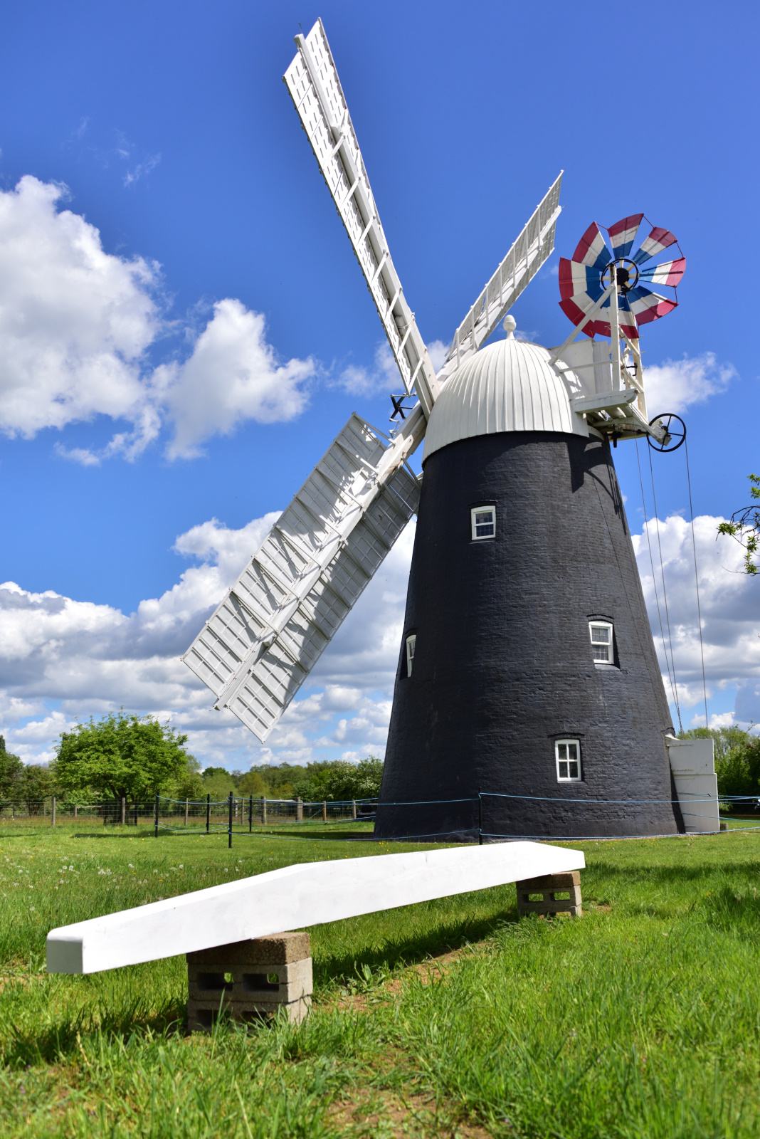 Mill with new clamp to be fitted | Thelnetham Windmill, Charity Number ...